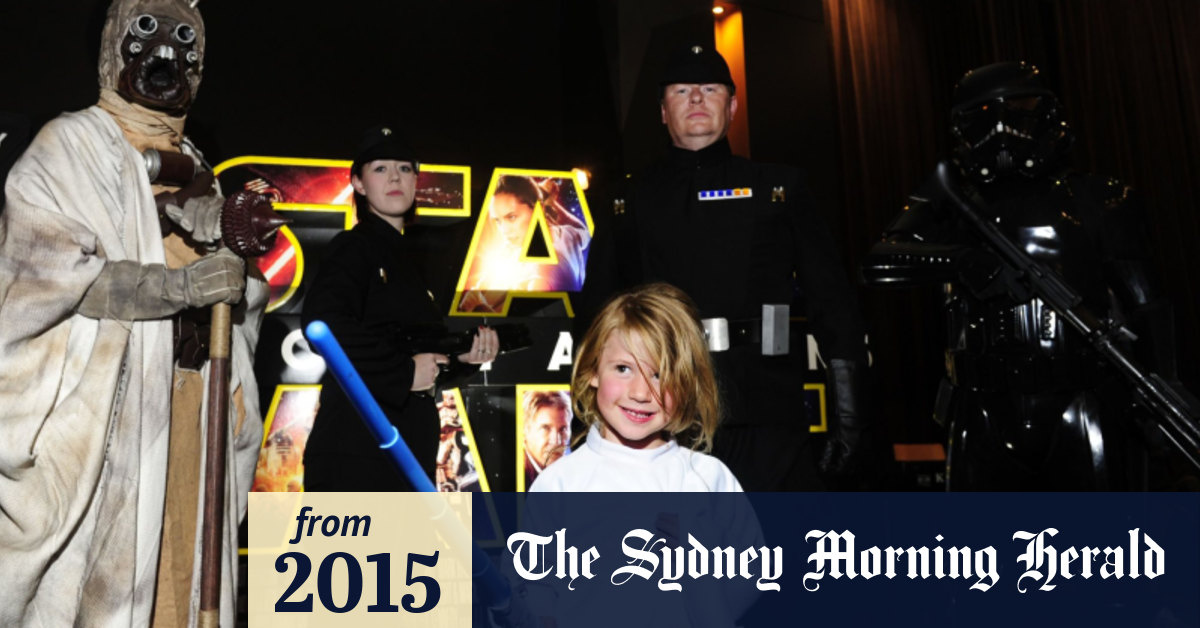 Canberra's Star Wars fans out in force, awakened by new movie